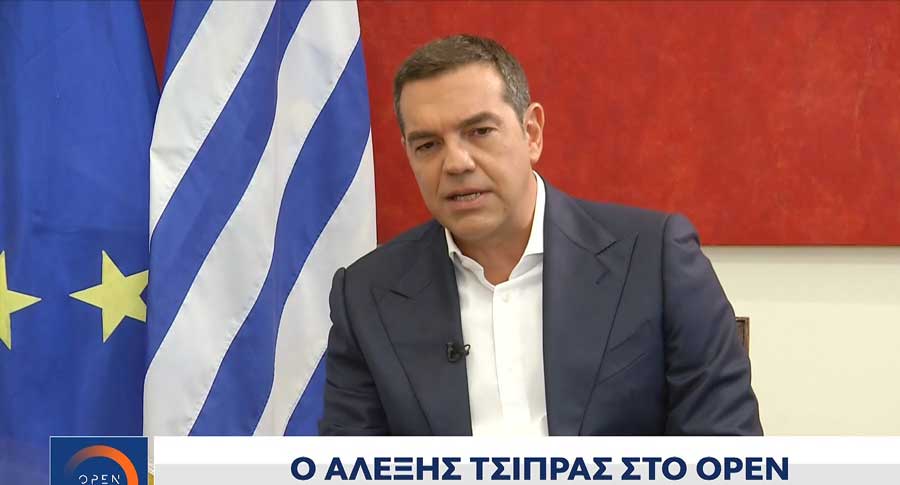 Ο Αλέξης Τσίπρας στο OPEN - OlaDeka