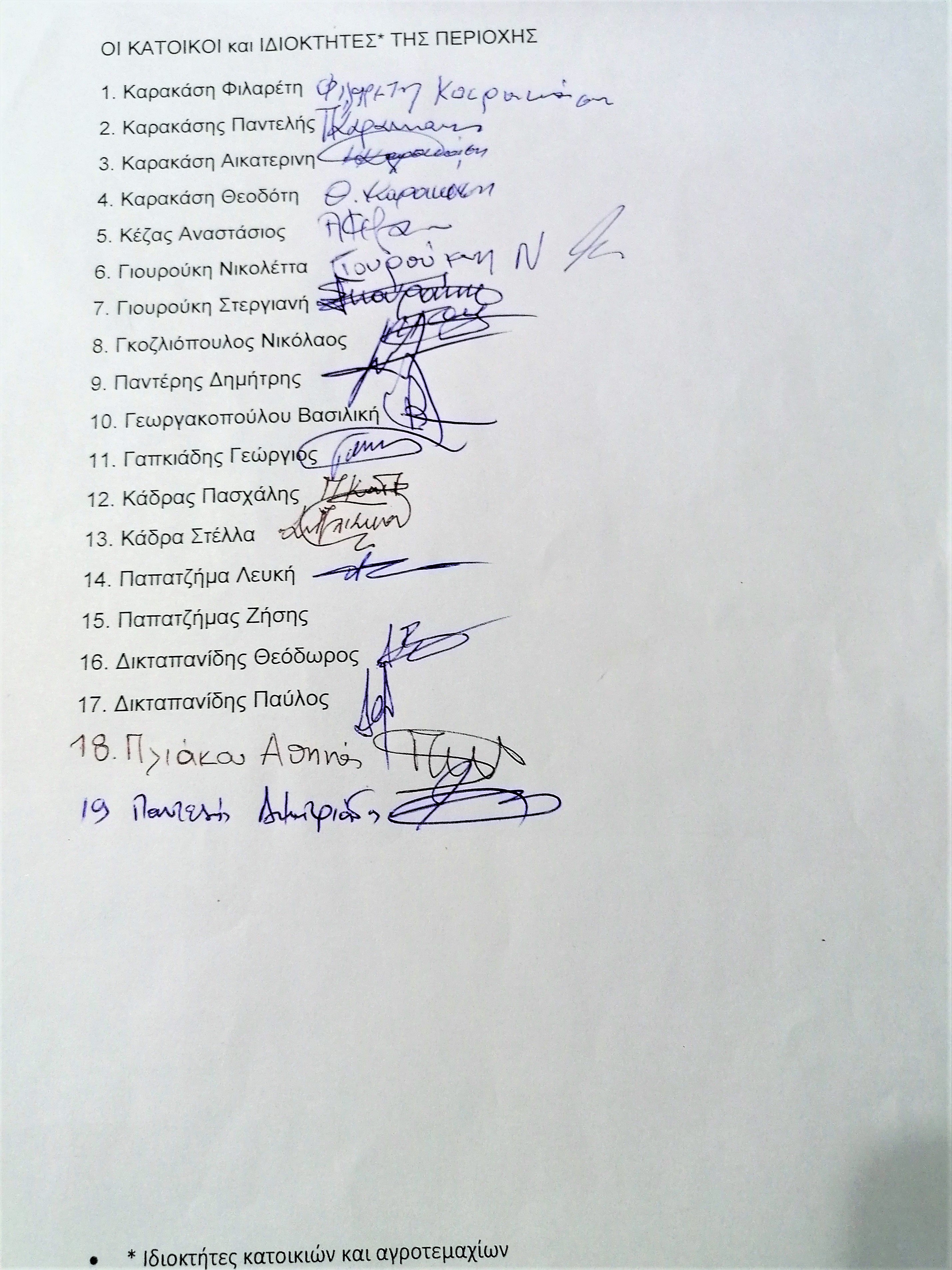 ΔΙΑΜΑΡΤΥΡΙΑ - ΚΑΤΑΓΓΕΛΙΑ ΚΑΤΟΙΚΩΝ /ΔΗΜΟΤΩΝ ΝΕΣΤΟΡΙΟΥ - OlaDeka