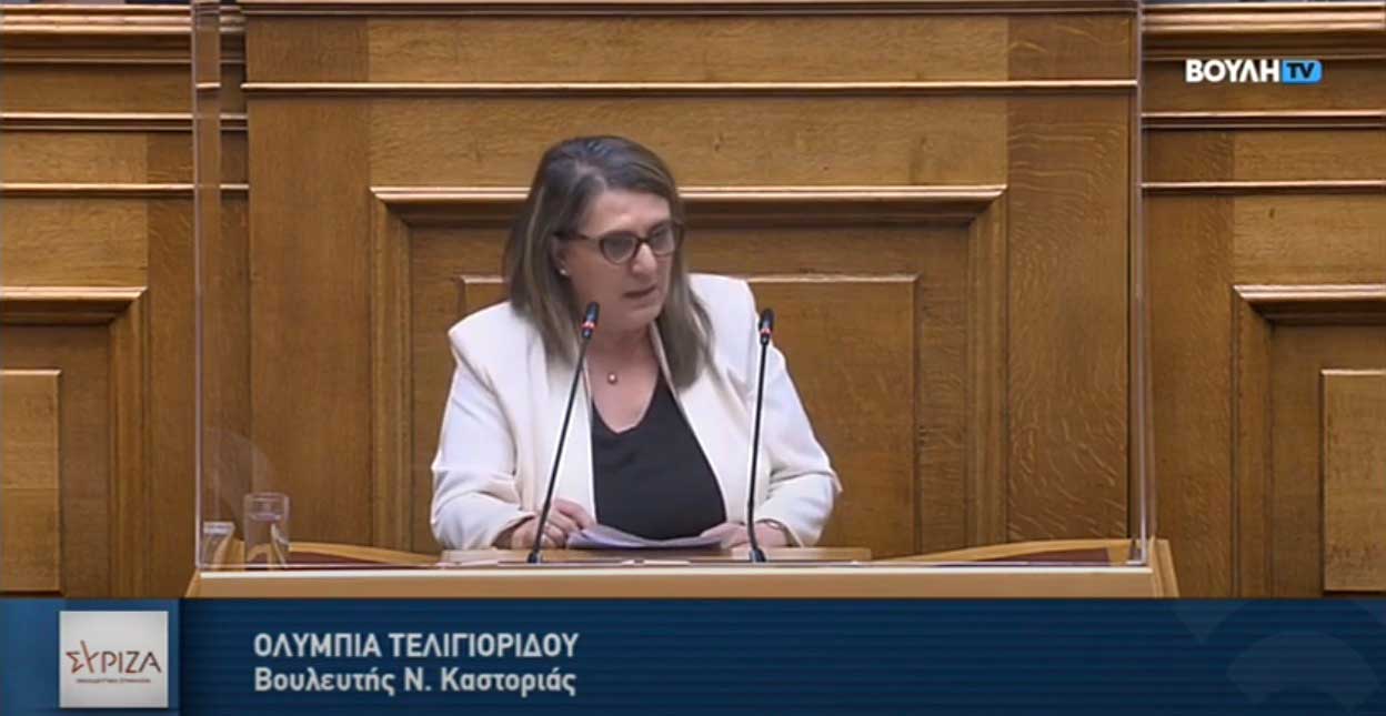 Ο.Τελιγιορίδου: Η κυβέρνηση της ΝΔ υποβαθμίζει τον ΕΛΓΟ ΔΗΜΗΤΡΑ - OlaDeka
