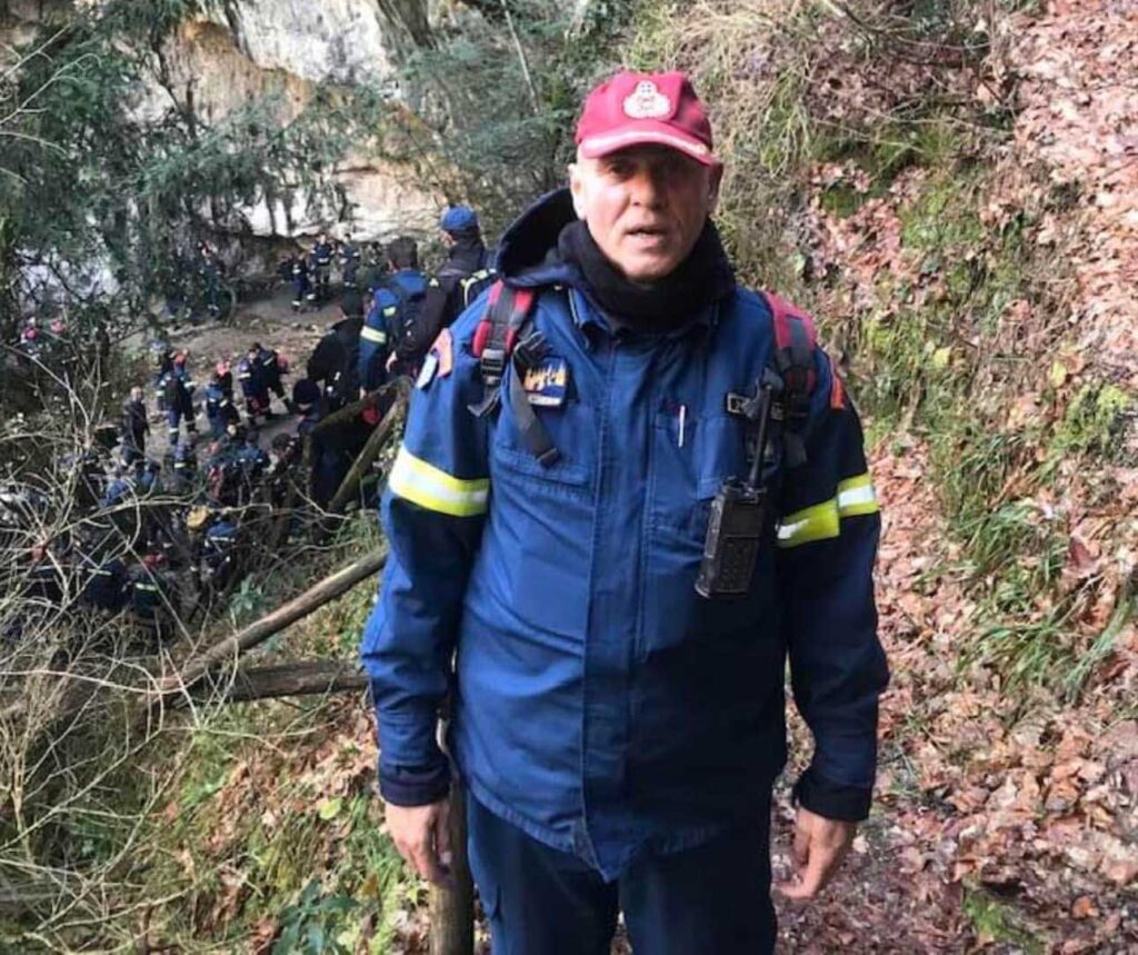 Διοικητής του 1ου Πυροσβεστικού Σταθμού Θεσσαλονίκης ο Χρήστος Σπυρίδης ...