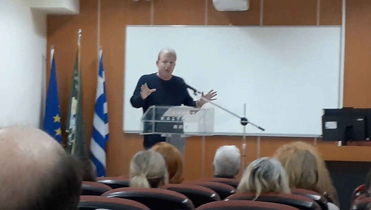 Ομιλίες Ομότιμου Καθηγητή ΠΤΔΕ του ΑΠΘ, κύριου Γεώργιου Γρόλλιου για ...