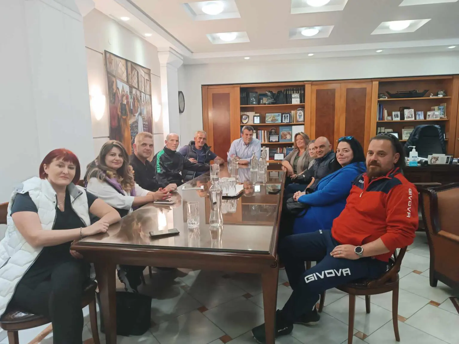 Επίσκεψη των συλλόγων του Νταηλάκη στον Αντιπεριφερειάρχη - OlaDeka